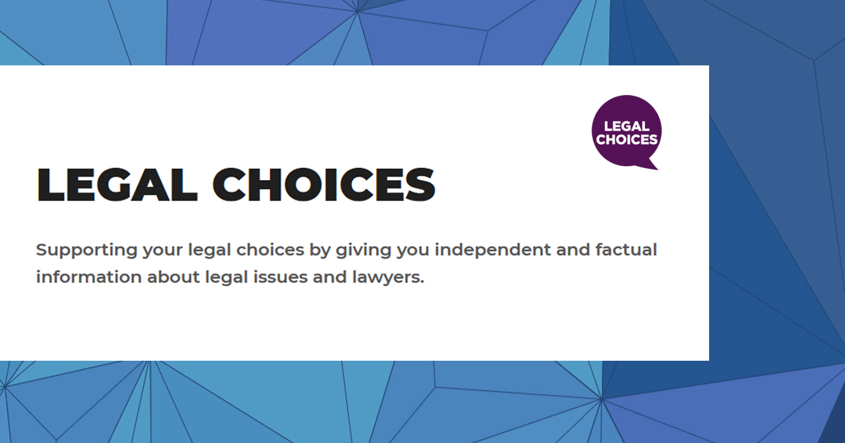 Legal Choices | Legal Choices